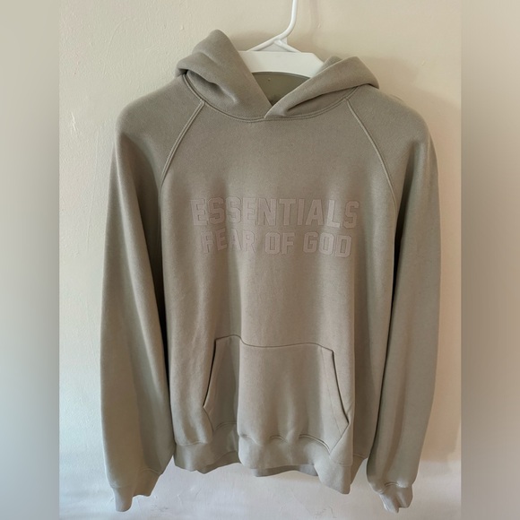 Essentials | Shirts | Essentials Fear Of Good Hoodie Color Smoke Size M ...